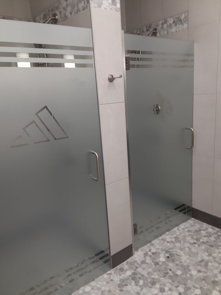 frosted doors | Calhoun Construction